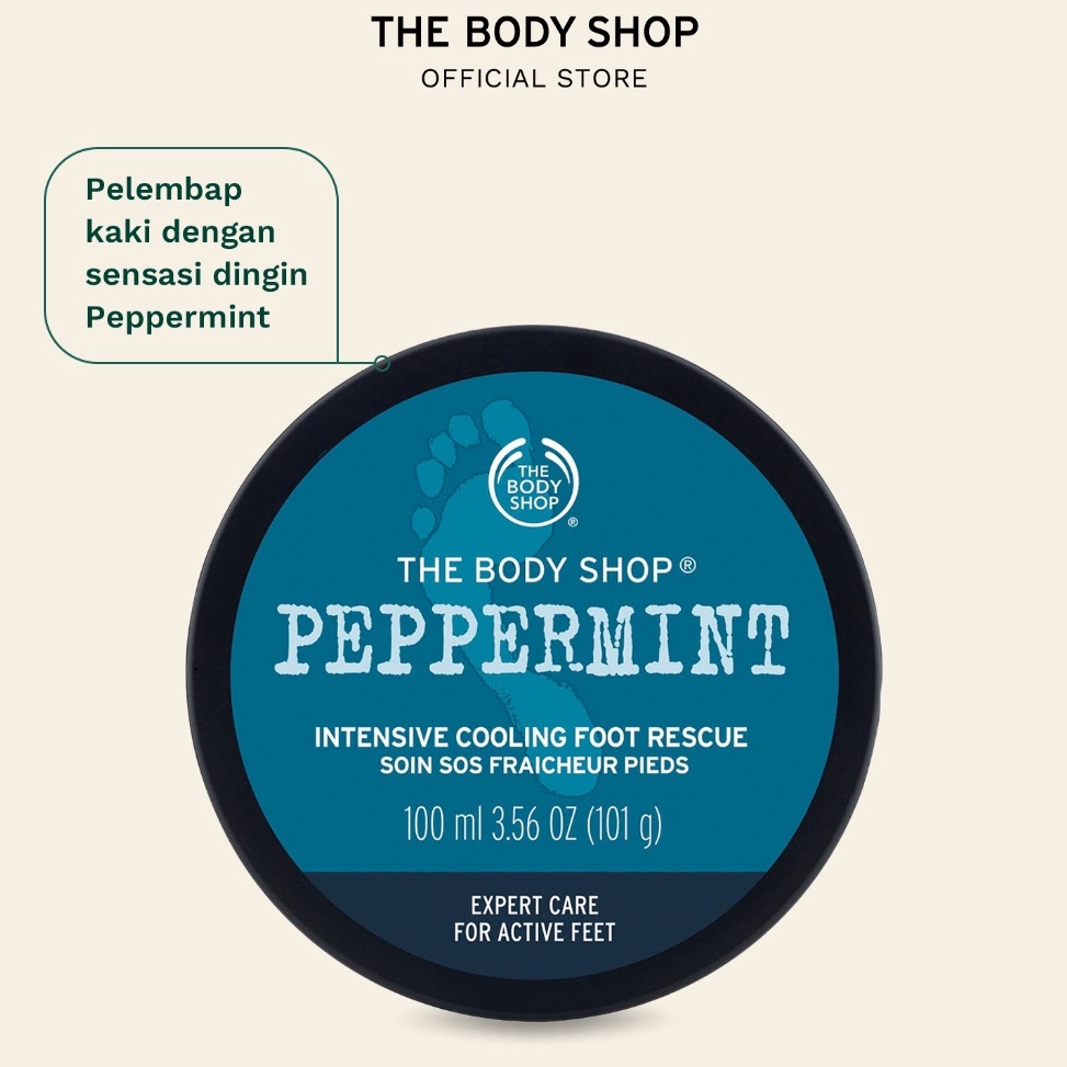 Jual KODE M6W6 The Body Shop Peppermint Intensive Cooling Foot Rescue ...