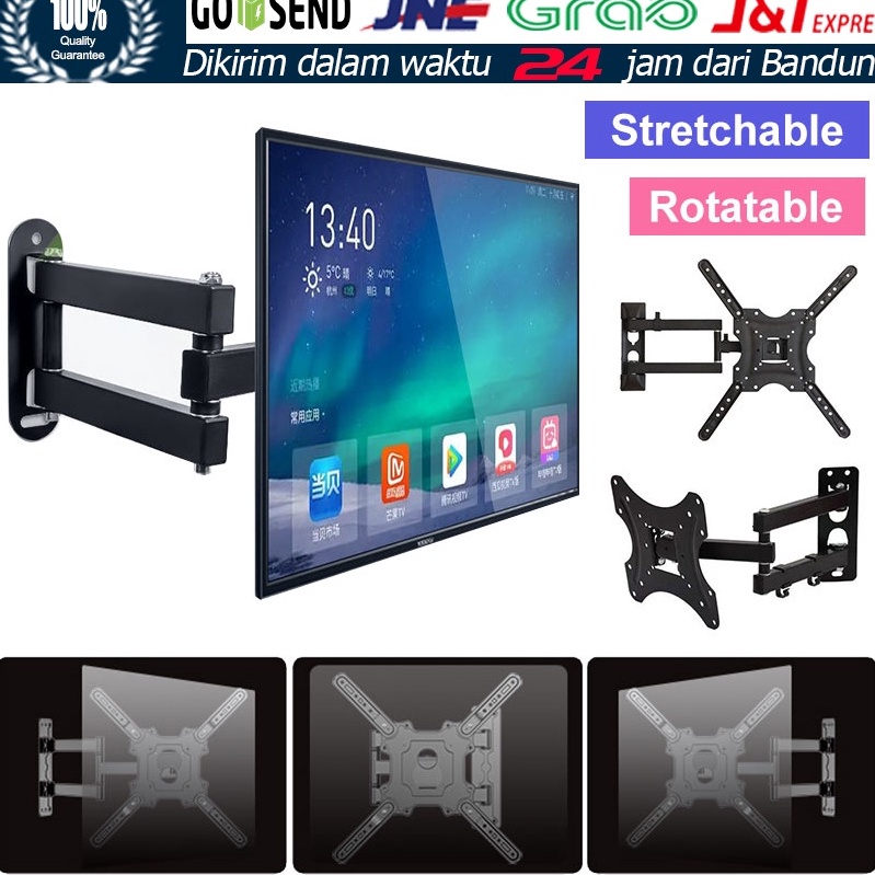 Jual Braket Pemasangan TV Dinding 1232 Inci Holder TV Metal Universal ...