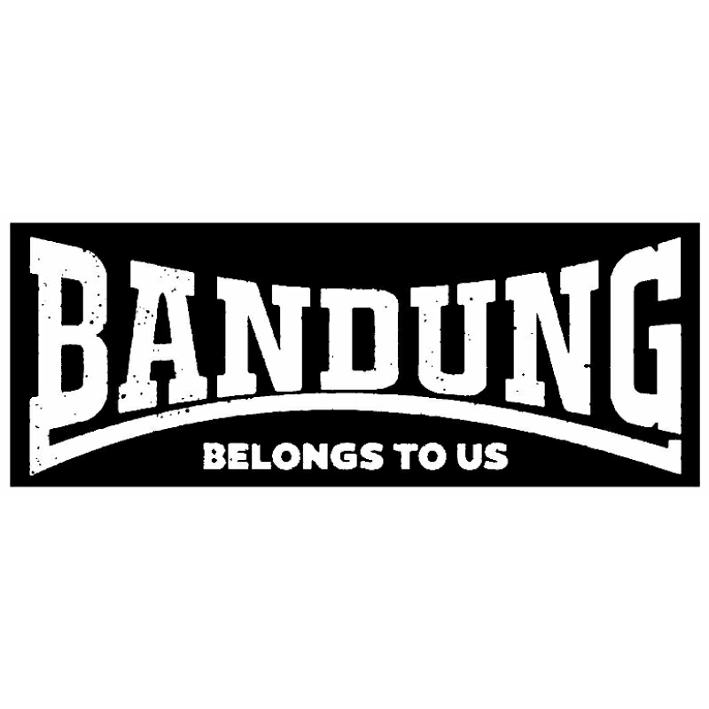 Jual STICKER SETRIKA BANDUNG BELONGS TO US 9/3 cm | Shopee Indonesia