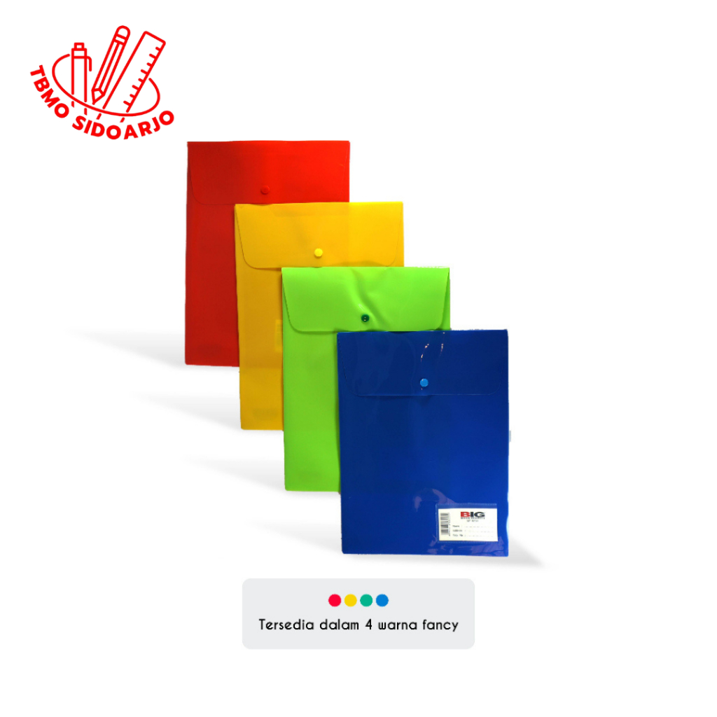 Jual TBMO BIG Map Kancing 1 Map Dokumen Kancing 1 F4 Vertikal Tegak ...