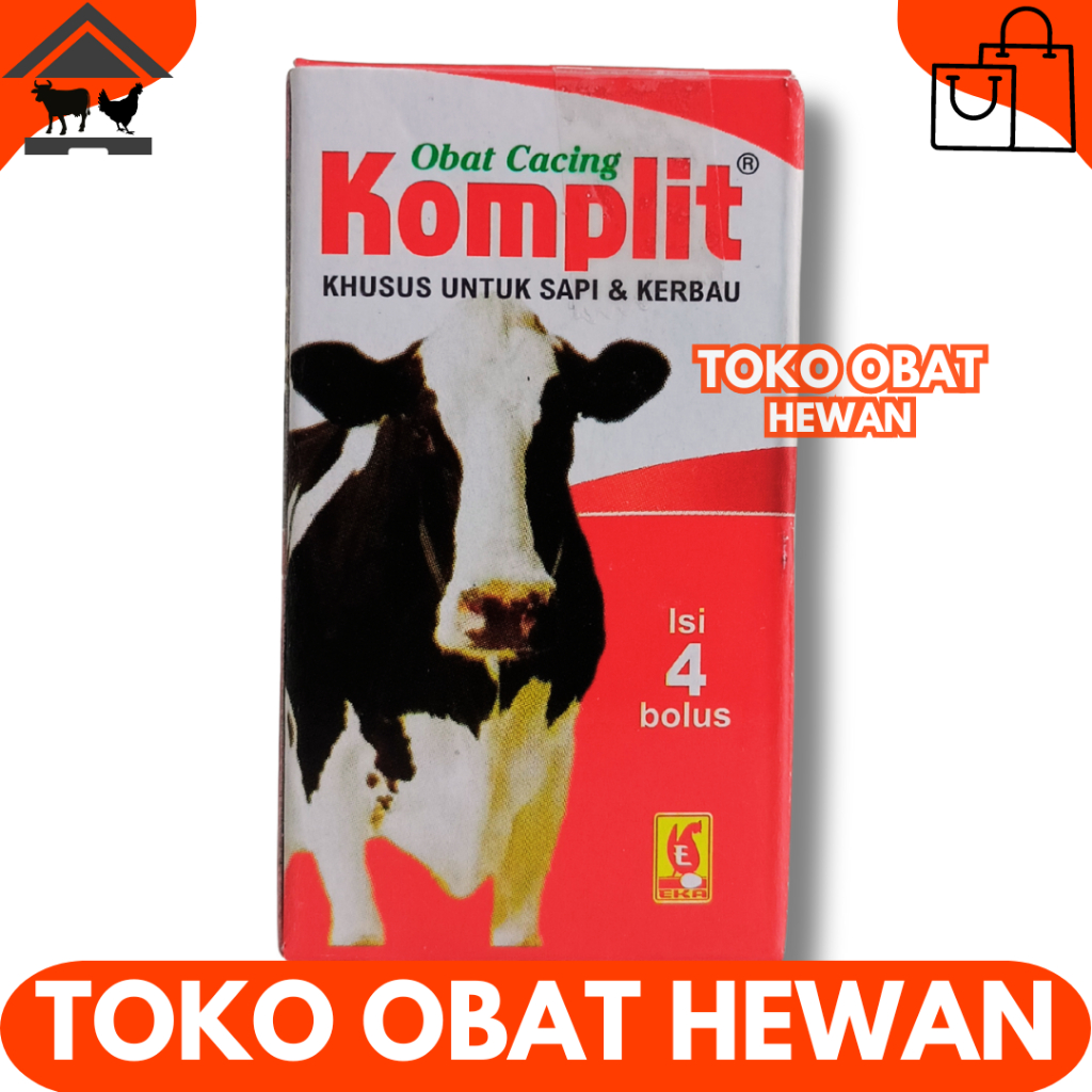 Jual OBAT CACING KOMPLIT SAPI (4 BOLUS) EKA FARMA - Obat Cacing Bolus ...