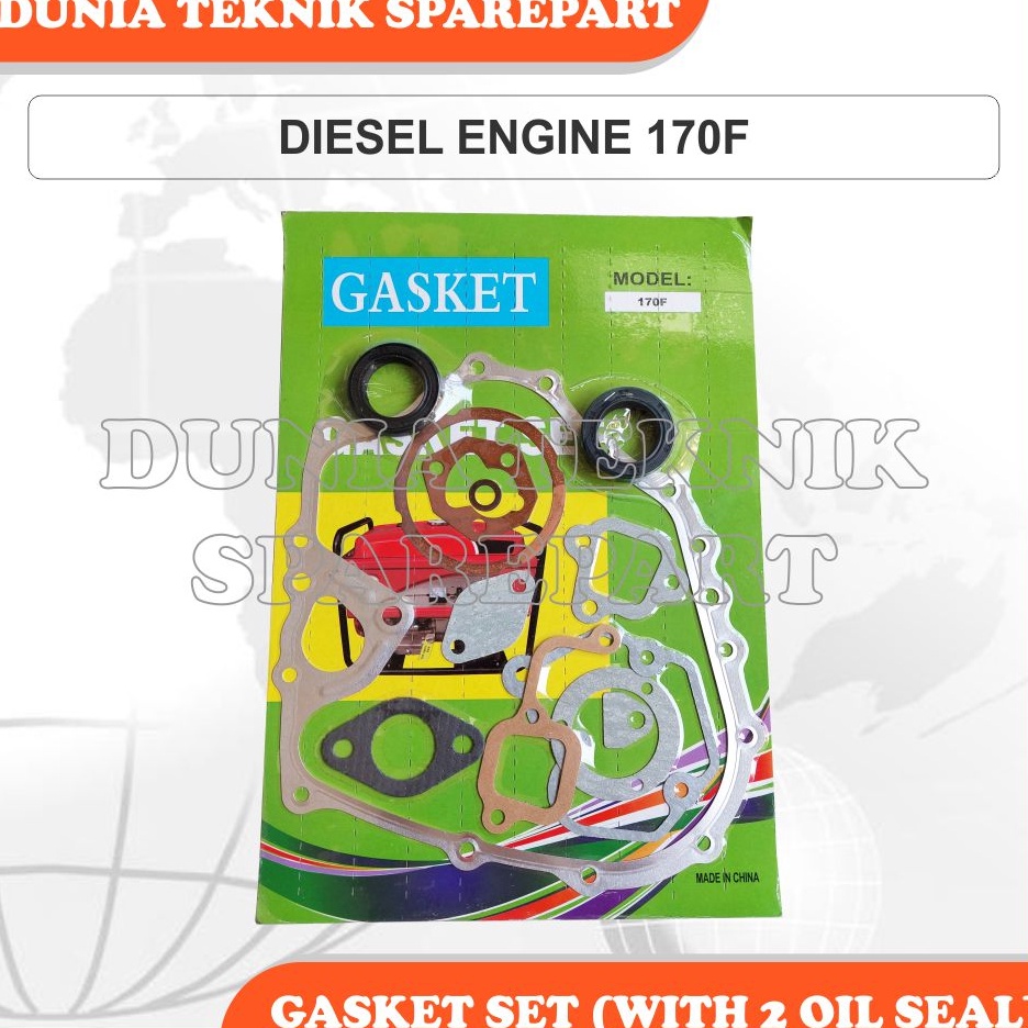 Jual GASKET SET PAKING SET PAKING MESIN DIESEL GENSET PAKING KOMPLIT AIR COOLED DIESEL ENGINE ...