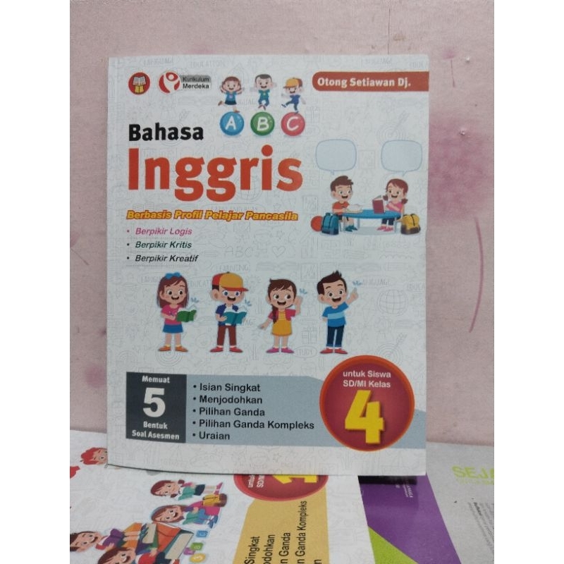 Jual buku bahasa Inggris kelas 4/IV sd/mi yrama widya kurmer kurikulum merdeka | Shopee Indonesia