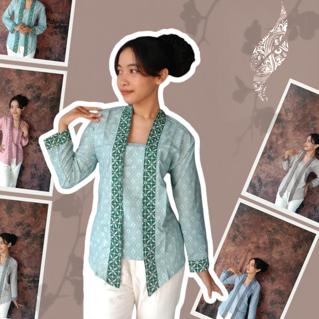 Jual Xaviera Kebaya Baju Batik Wanita Jawa Lurik Istimewa Modern 2024 ...