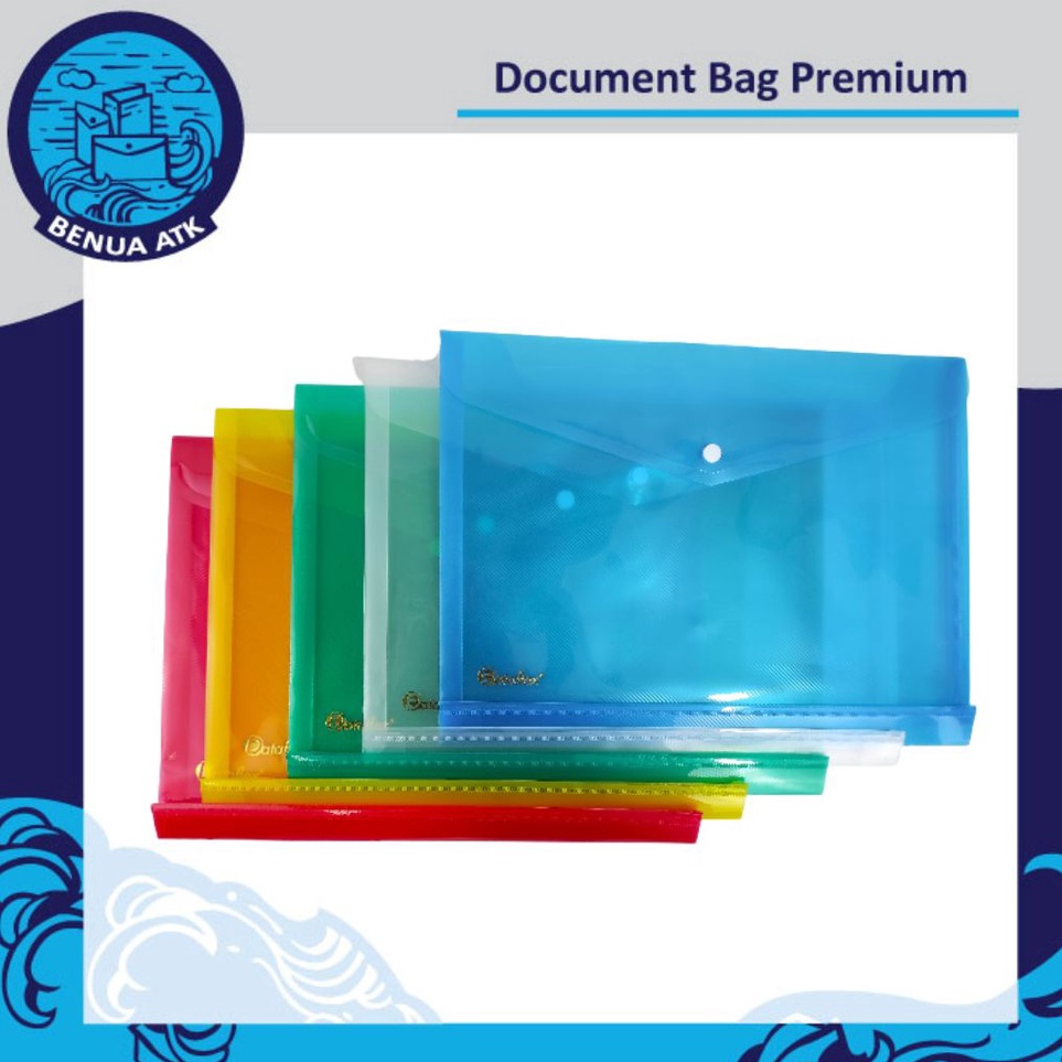 Jual Penjualan Favorit Map Plastik Kancing Document Bag Premium Jumbo ...