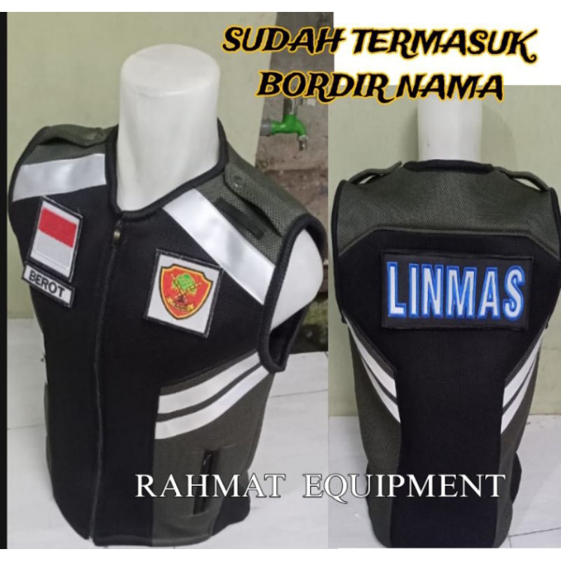 Jual Rompi Linmas Terbaru Doublemesh Tebal | Shopee Indonesia