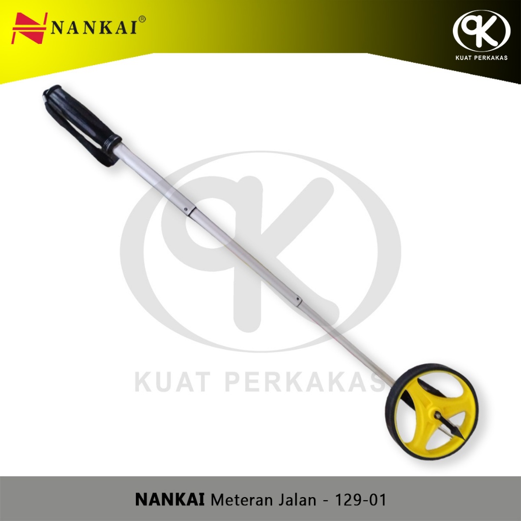 Jual Meteran Jalan 9999 Meter NANKAI Walking Measuring Wheel 6" Dorong ...