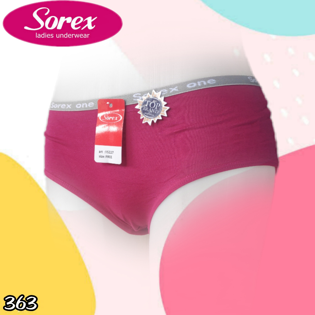 Jual K363 Sorex Celana Dalam Wanita Dewasa dan Remaja Mini Free Size Setara M - L (bb 40 -55 ...