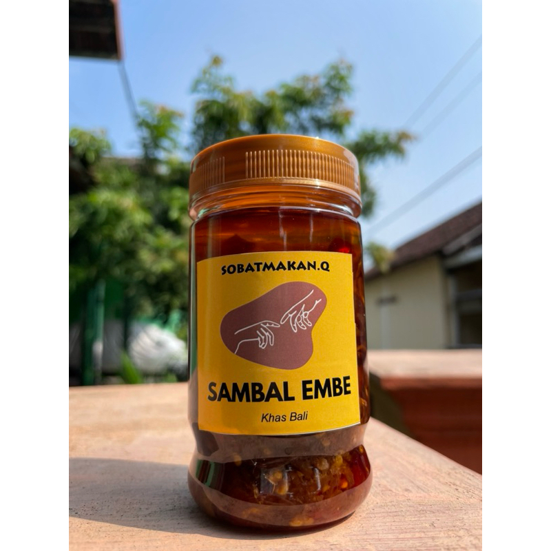 Jual SAMBAL EMBE KHAS BALI KEMASAN 175ml 28.000 | Shopee Indonesia