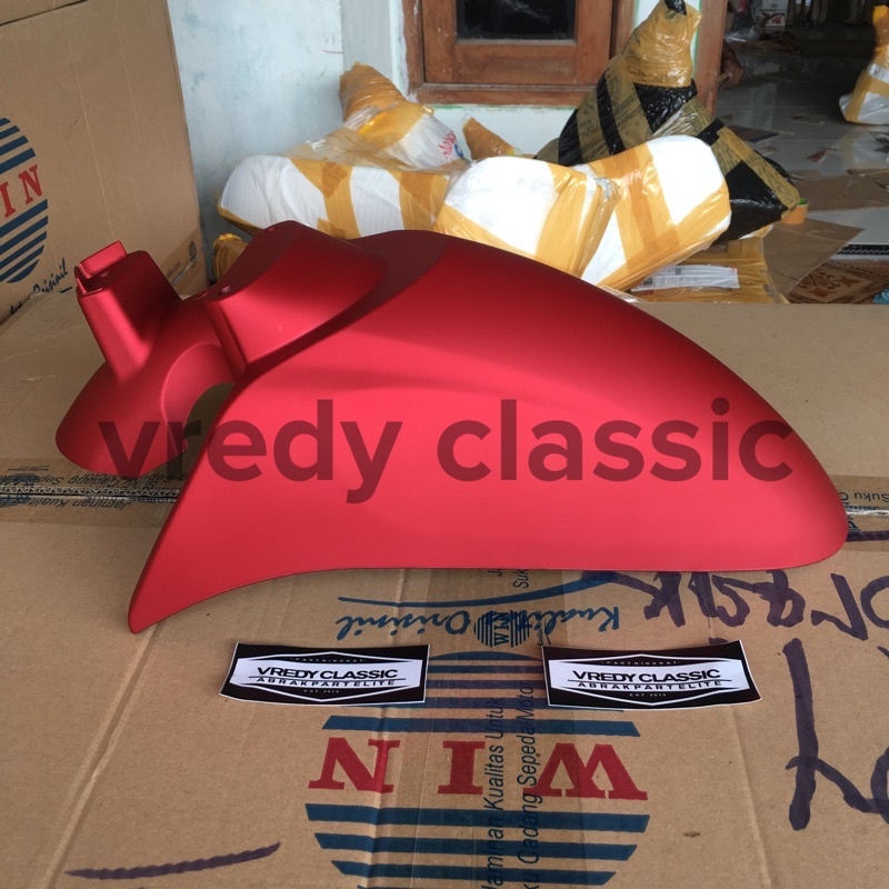 Jual Spakbor Depan / Front Fender Honda Scoopy FI ESP NEW K93 Merah ...