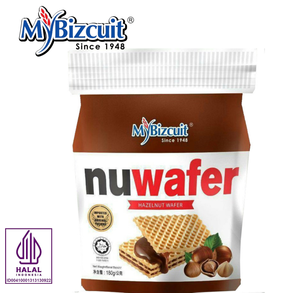 Jual NU Wafer - Wafer Isi Coklat Kacang Hazel | Shopee Indonesia