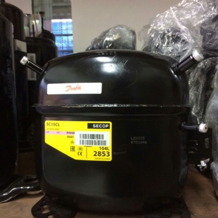 Jual Compressor Danfoss Secop SC12CL. R404A/R507. 1 Phase (SC 12 CL ) | Shopee Indonesia
