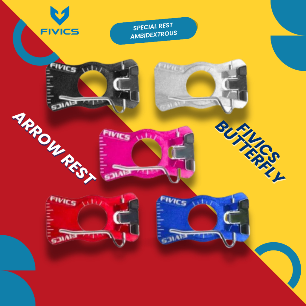 Jual FIVICS ARROW REST BUTTERFLY | REST BUSUR | ARROW REST STANDAR DAN ...