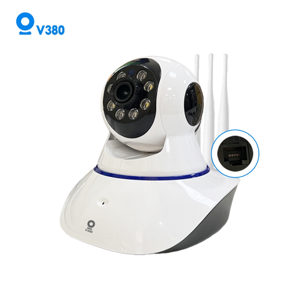 Jual V380 Pro Q5 CCTV WiFi Wireless Ip Camera 1080p Security Video 3d ...