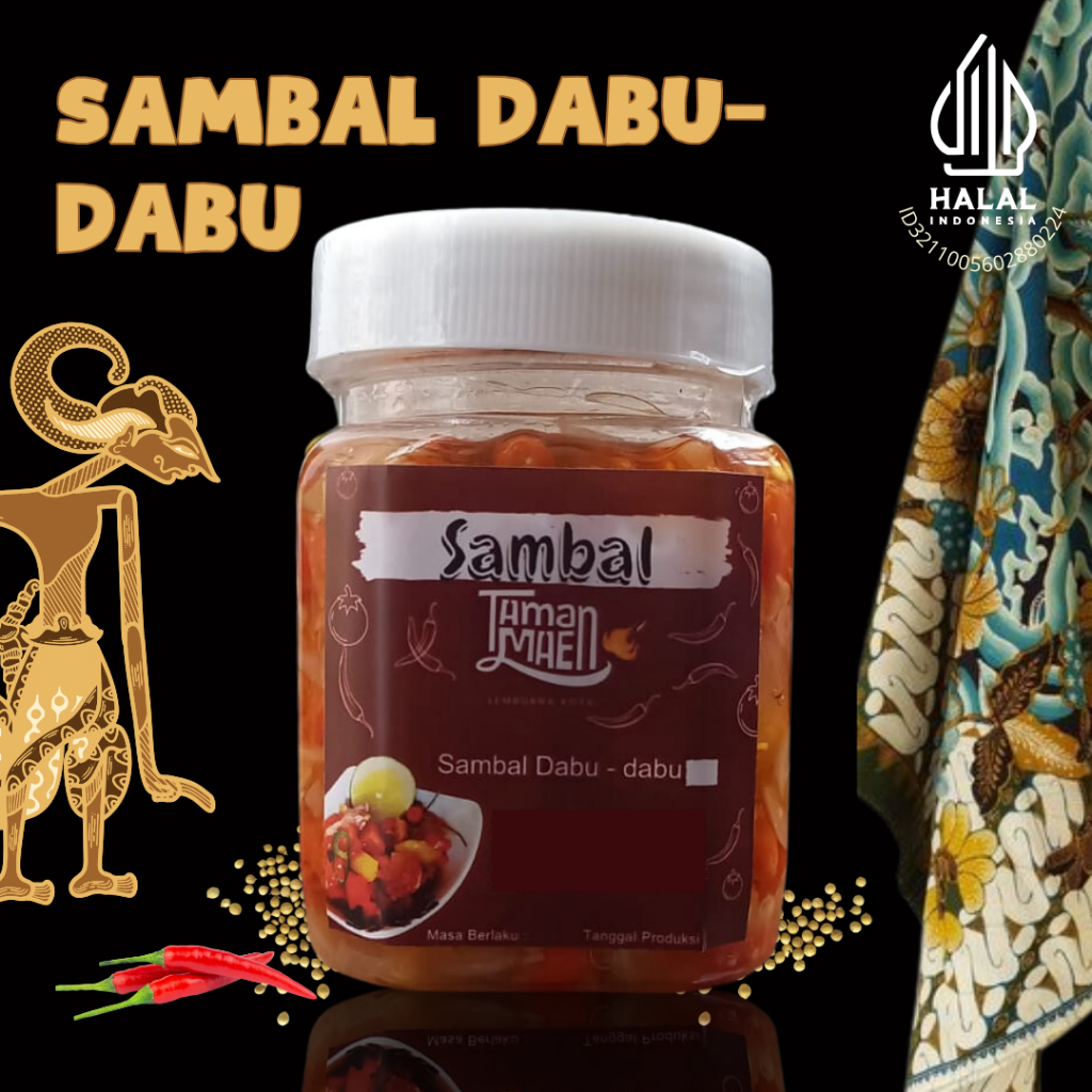 Jual SAMBAL DABU DABU/SAMBAL DABU DABU TAMAN MAEN | Shopee Indonesia