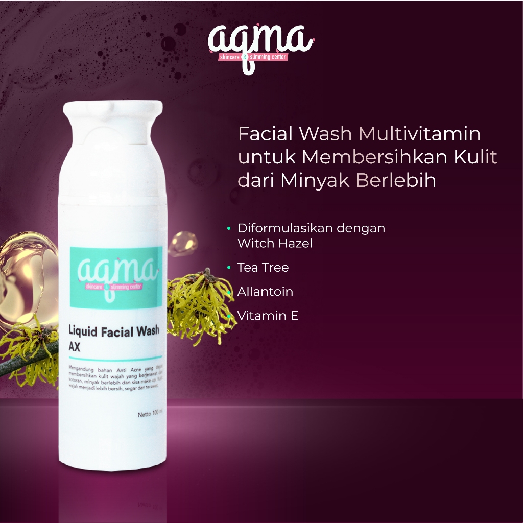 Jual Liquid Facial Wash Acne AX 100ml - Sabun pencuci muka untuk kulit ...