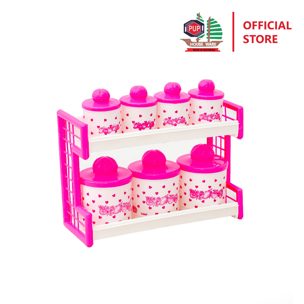 Jual PUP CLASSIC Kitchen Set / Tempat Bumbu Dapur / Toples Bumbu Dapur ...