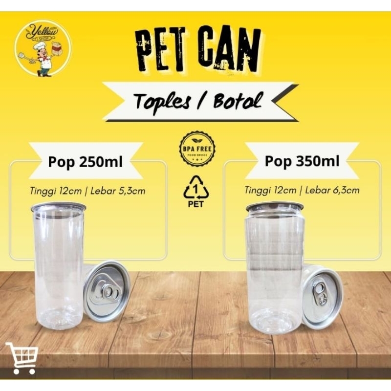 Jual TOPLES/BOTOL PET CAN BEBAGAI MACAM UKURAN | Shopee Indonesia