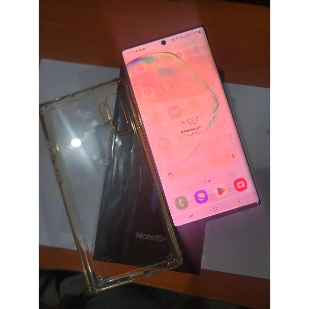 Jual Samsung Note 10 Plus 12/256 ex sein shadow | Shopee Indonesia