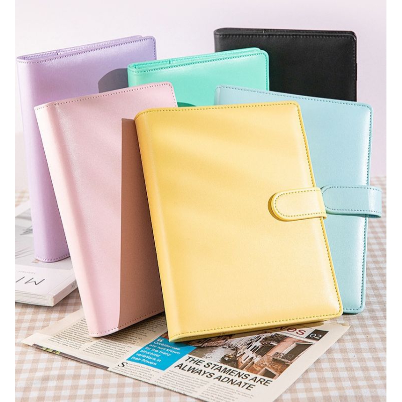 Jual Binder Kulit A5 Polos 6 Ring Binder Tabungan Binder Keuangan ...