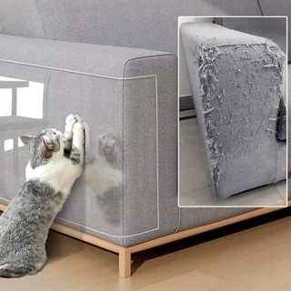 Jual 5PCS Cat Scratch Deterrent Tape 30*45cm PVC Stiker Pelindung Sofa ...