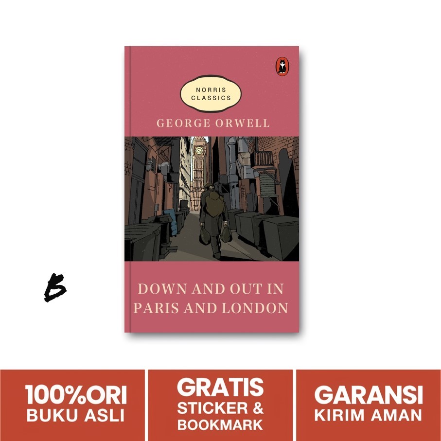 Jual Buku Down And Out In Paris And London - George Orwell (Norris Book ...