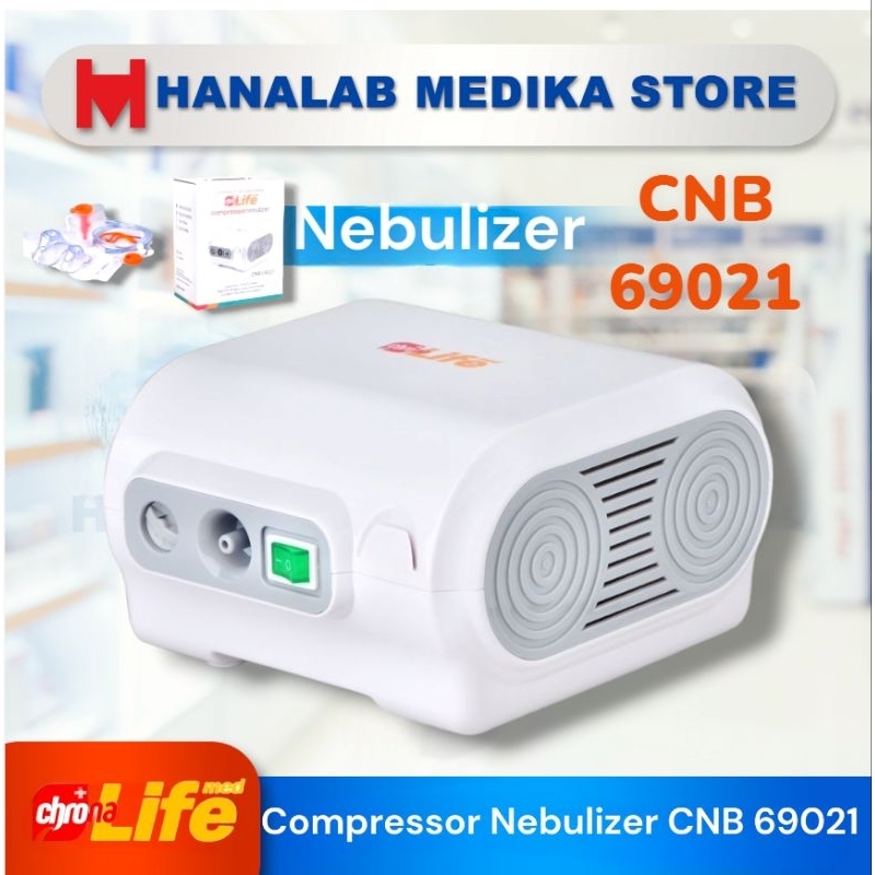 Jual CHRONA LIFE Compressor Nebulizer CNB 69021 | Shopee Indonesia