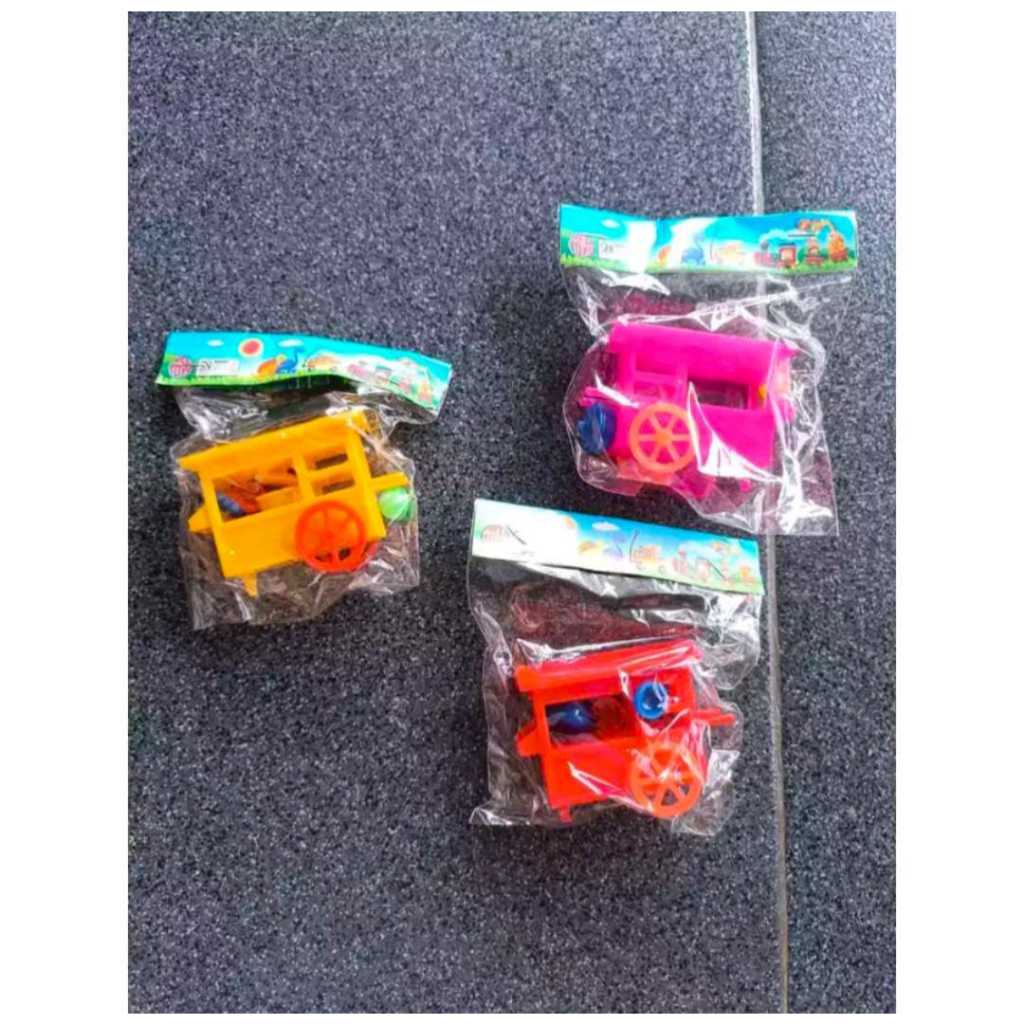 Jual Mainan plastik gerobak makanan 1 pcs (1 bungkus) | Shopee Indonesia