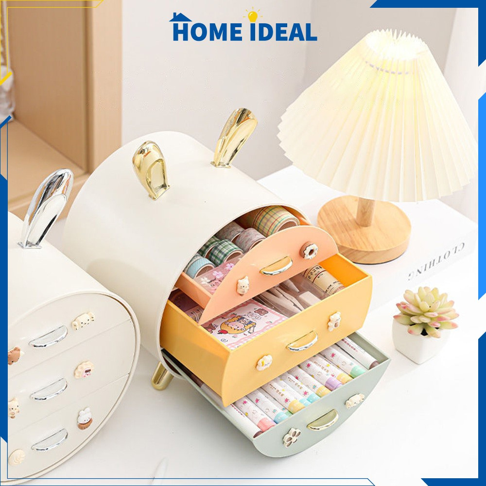 Jual Rak Susun Kelinci Serbaguna Rak Susun 3 Laci / Rak Kosmetik Rak ...