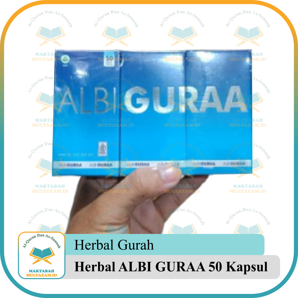 Jual Albi Guraa 50 Kapsul Herbal Untuk Membantu Meredakan Batuk ...