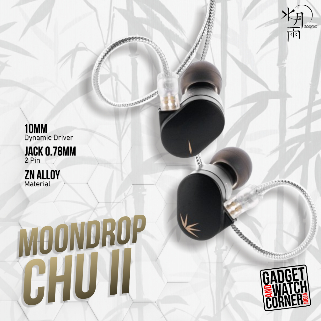 Jual MOONDROP CHU II CHU 2 Dynamic Driver In-Ear Monitor Earphone IEM | Shopee Indonesia