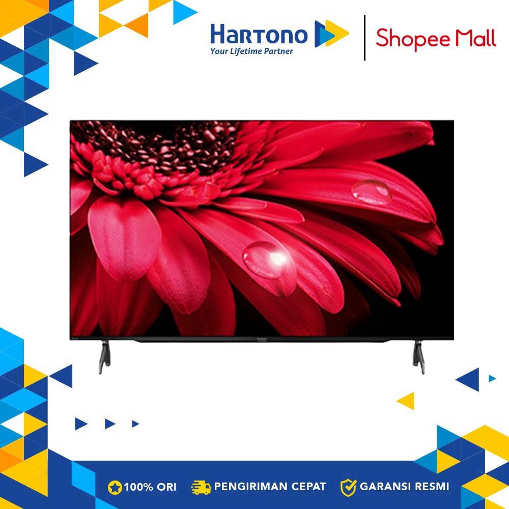 Jual SHARP 4K UHD TV 50 Inch Frameless Google TV - 4T-C50FL1X | Shopee ...
