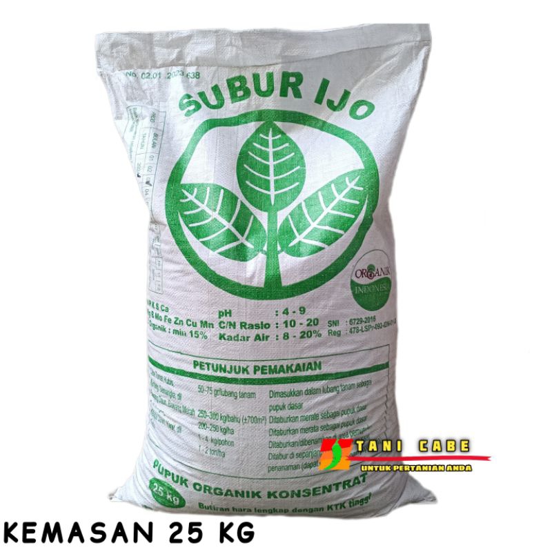 Jual PUPUK SUBUR IJO PUPUK ORGANIK KONSENTRAT 25 KG | Shopee Indonesia