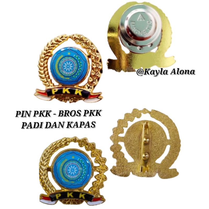 Jual PIN PKK - BROS PKK Model : PADI dan KAPAS | Shopee Indonesia