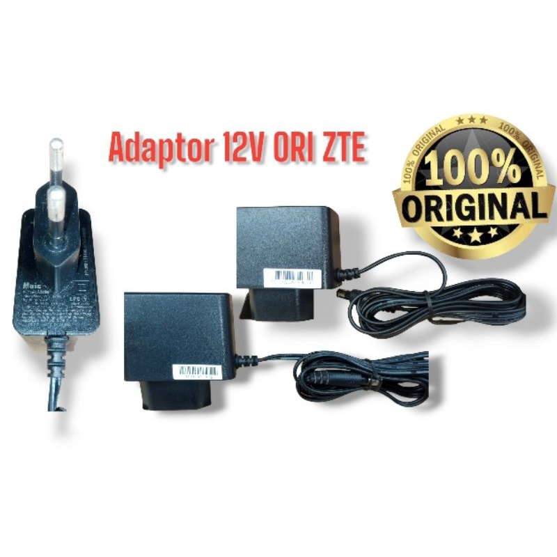 Jual Adaptor 12Volt Original ZTE | Shopee Indonesia