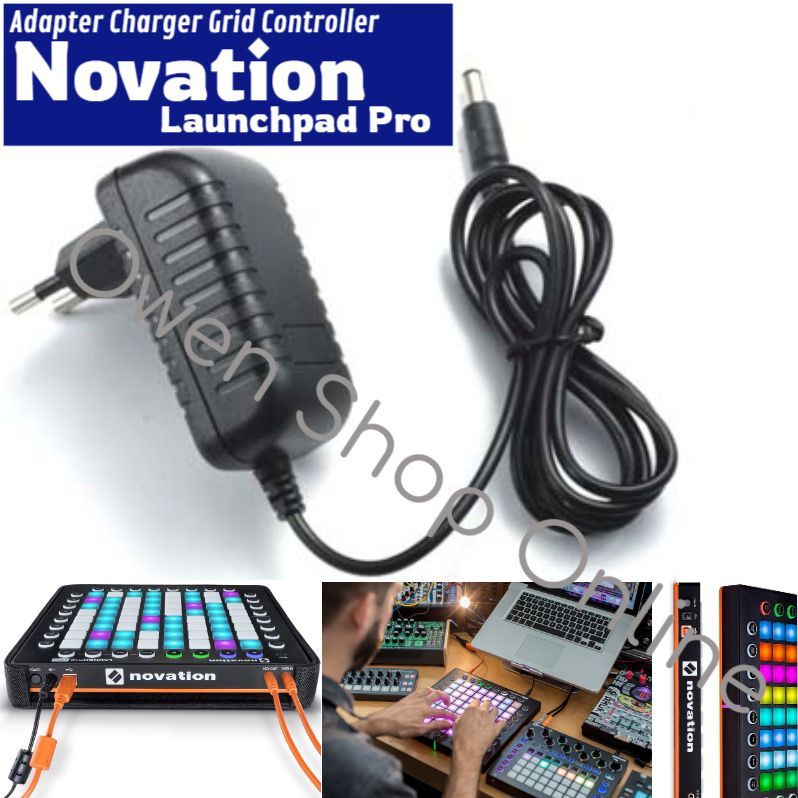 Jual Adaptor Charger Novation Launchpad Pro Grid Controller Adapter ...
