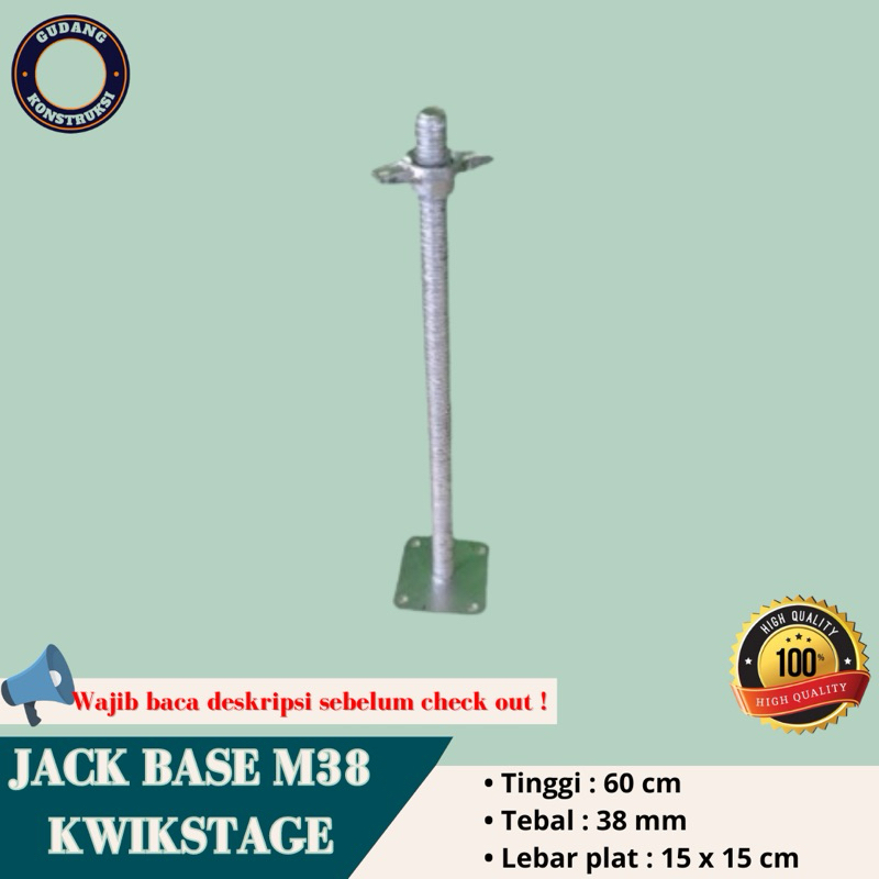 Jual Jack base ukuran besar M38 untuk kwikstage | Shopee Indonesia