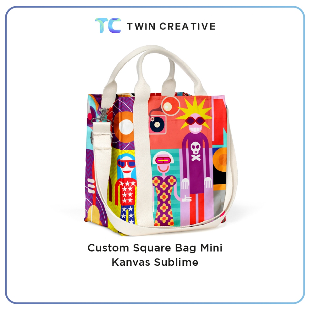 Jual Custom Tas Selempang Kekinian / Sling Bag Stylish / Tas Main ...
