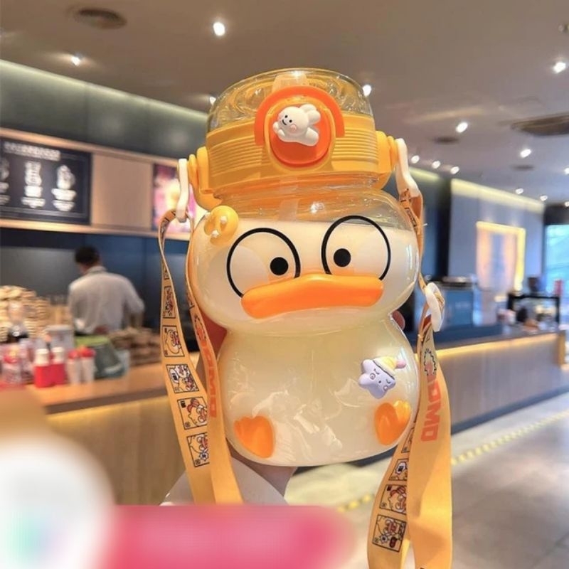 Jual botol minum NOMO DUCK 1200ml lucu | Shopee Indonesia