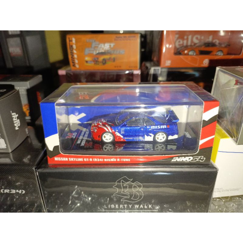 Jual INNO64 NISSAN SKYLINE GT-R R34 NISMO R-TUNE CONCEPT TOKYO AUTO ...