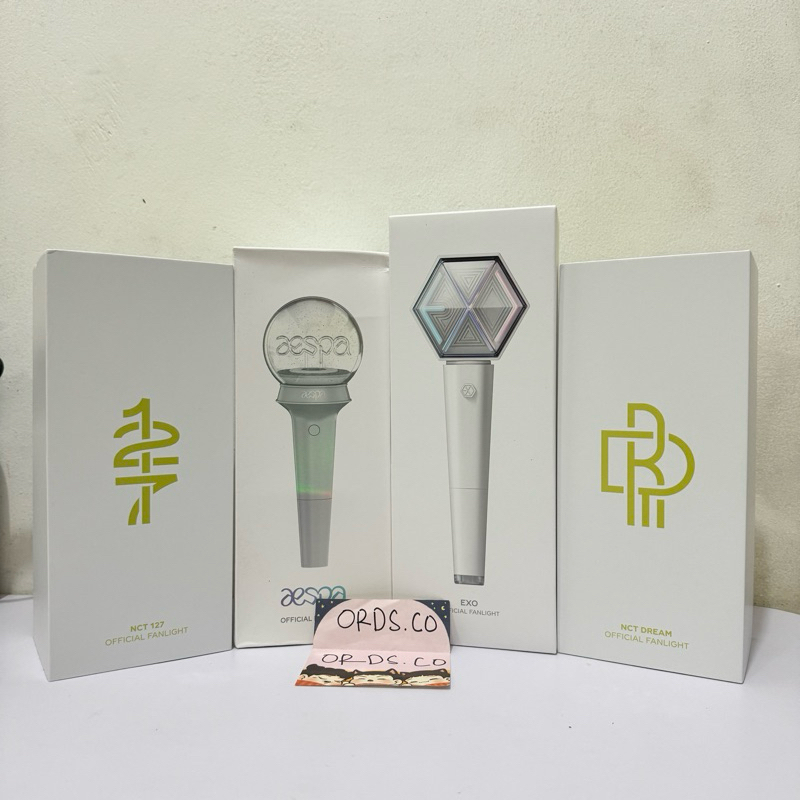 Jual [READY] LIGHTSTICK LS SM - NCT EXO Versi.3 AESPA + PC PHOTOCARD ...