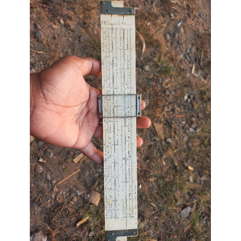 Jual penggaris kayu geser jadul sun hemmi japan 1970 | Shopee Indonesia