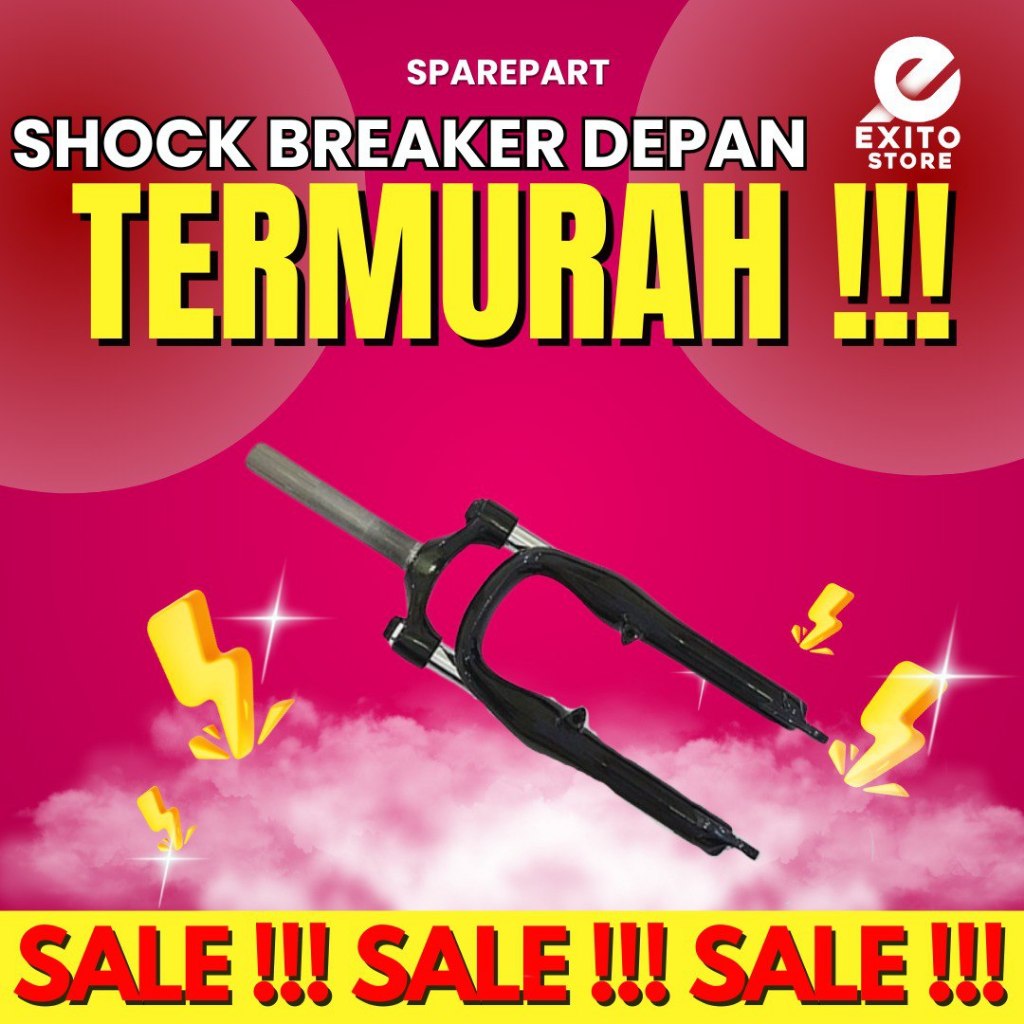 Jual SHOCK BREAKER GARPU DEPAN FORK 14" DAN 16" SEPEDA LISTRIK EXOTIC ...