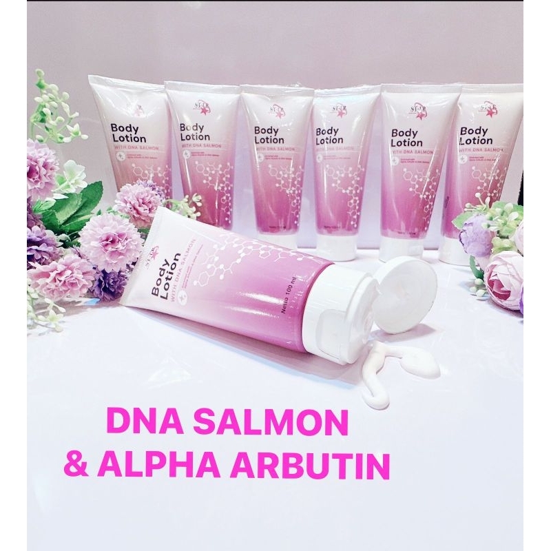 Jual BODY LOTION WITH DNA SALMON & ALPHA ARBUTIN | Shopee Indonesia
