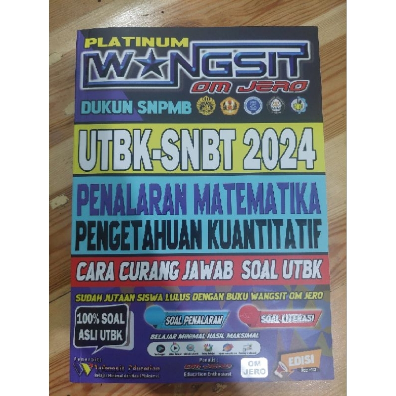 Jual Buku Wangsit Om Jero 2024 (kuantitatif) | Shopee Indonesia
