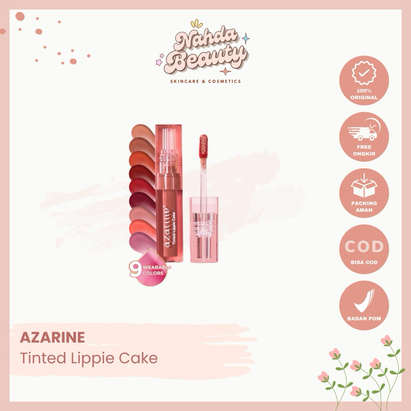 Jual [Azarine x Red Velvet] Tinted Lippie Cake Lip Tint ala Korea ...