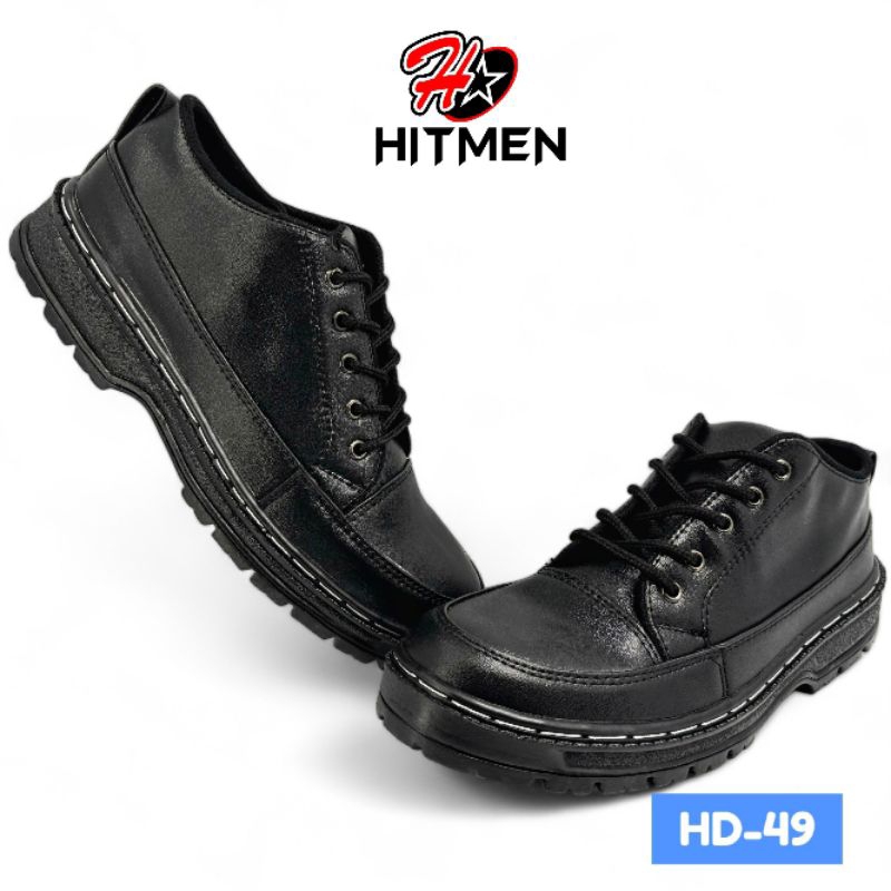 Jual Hitmen HD-49 Sepatu Pria Sepatu Kerja Formal Sepatu Docmart ...
