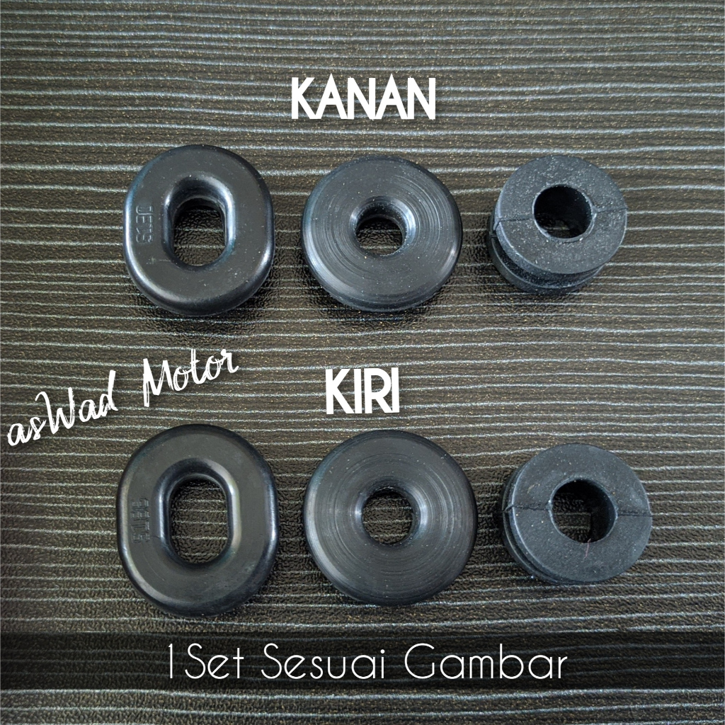Jual 1Set Karet Box Accu Tiger / Karet Grommet Cover Accu Honda Tiger ...