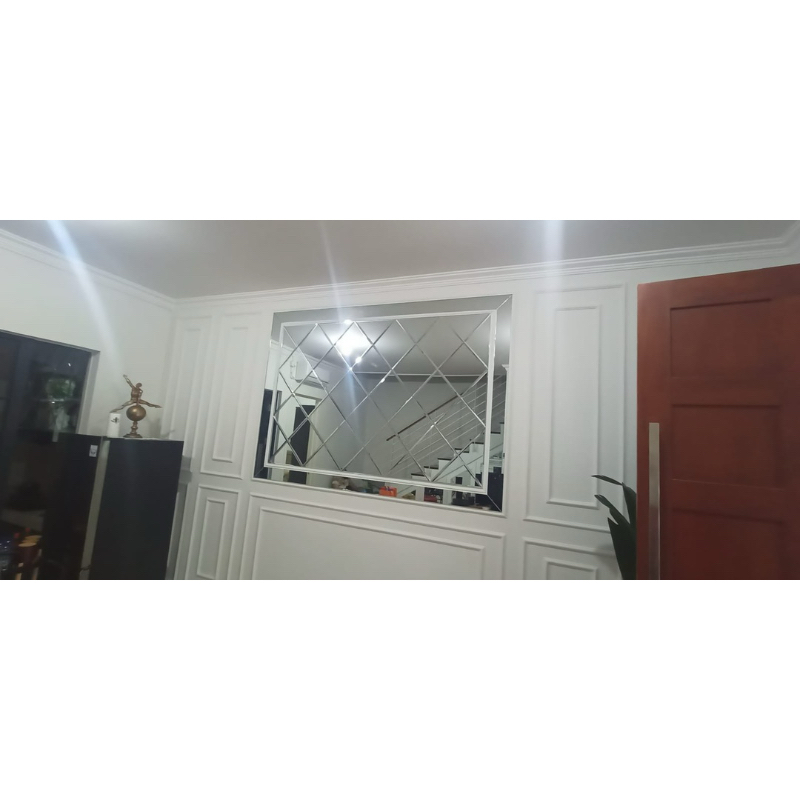 Jual Custom 100x230 Tebal 5mili Bevel 1cm FREE PACKING KAYU DAN DOUBLE ...