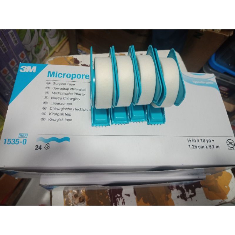 Jual Plester Micropore 3M / Plester Kertas Putih / Plester Luka ...